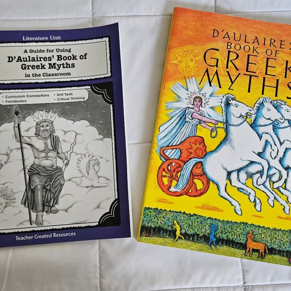 D'Aulaires | Office | Home School Daulaires Book Of Greek Myths Student ...